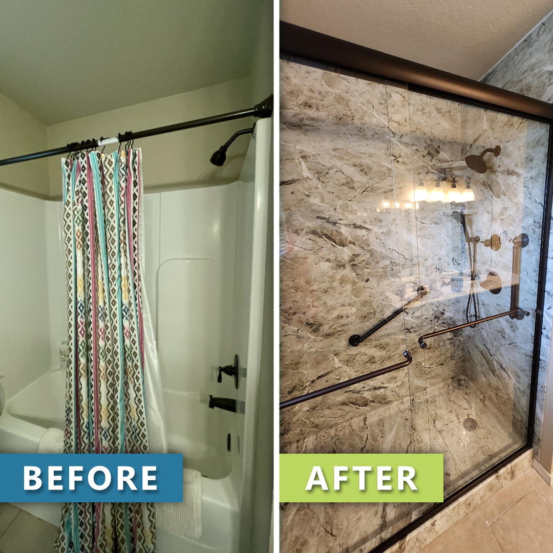 Bathroom Remodel Before and After Pictures | Bath Makeover of Arkansas